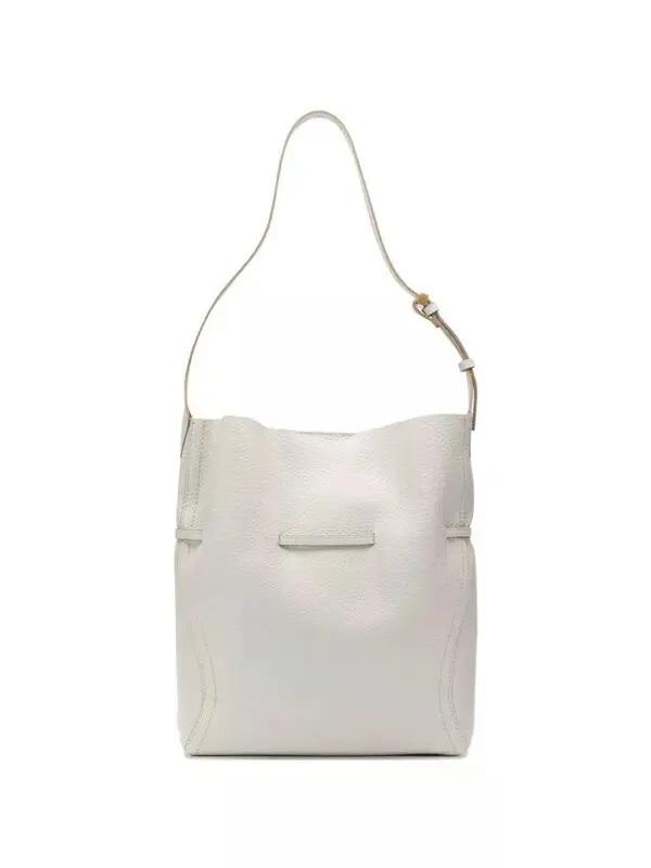 GIANNI CHIARINI Siena Drawstring Shoulder Bag - Neutrals