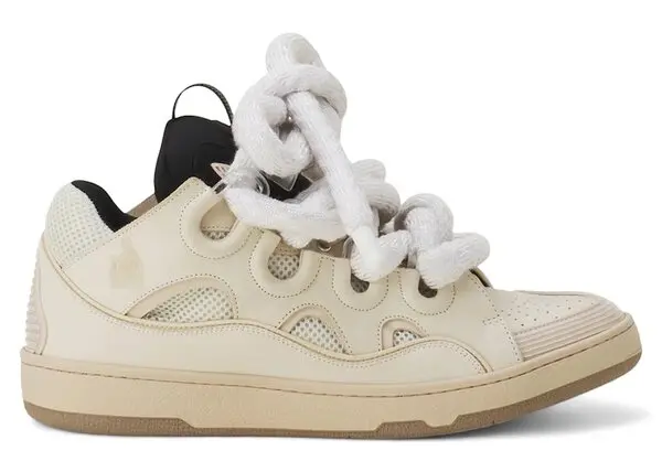 LANVIN Curb Sneakers With Snake Laces