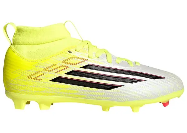 Adidas F50 League Mid Cut Fg/mg Soccer Cleats - Team Solar Yellow 2/core Black/lucid Red
