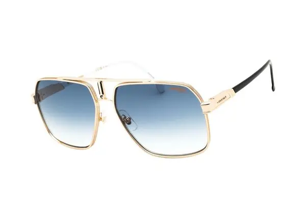 Carrera Eyewear Aviator Sunglasses - Light Gold/champagne/dark Blue Gradient (carrera 1055