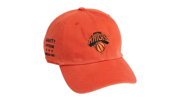 A24 X Marty Supreme X 47 Brand New York Knicks Cap - Orange