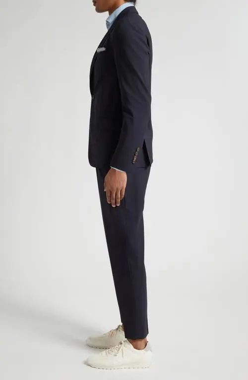 Eleventy Wool Stretch Gabardine Suit
