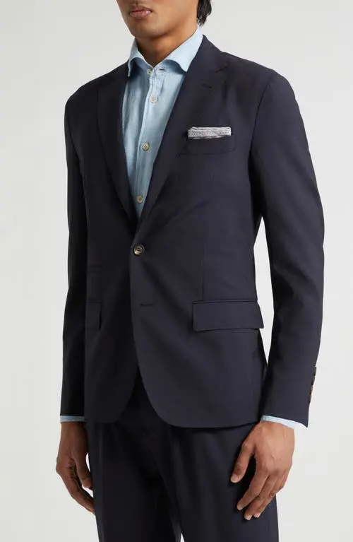 Eleventy Wool Stretch Gabardine Suit