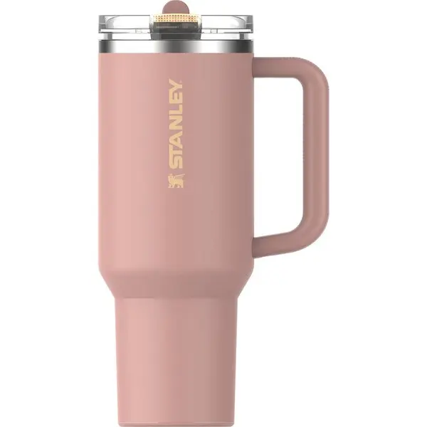STANLEY The Quencher Protour Flip Straw 40-ounce Tumbler - Peach Rose