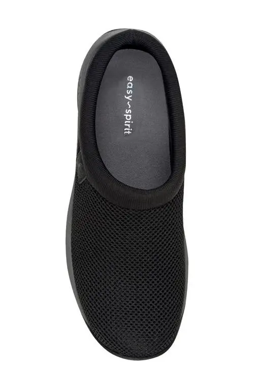 Easy Spirit Slip-on Knit Sneakers - Black