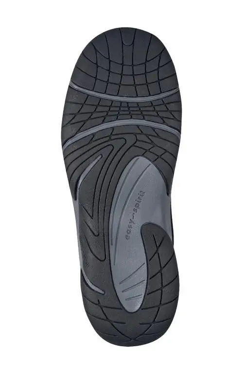 Easy Spirit Slip-on Knit Sneakers - Black