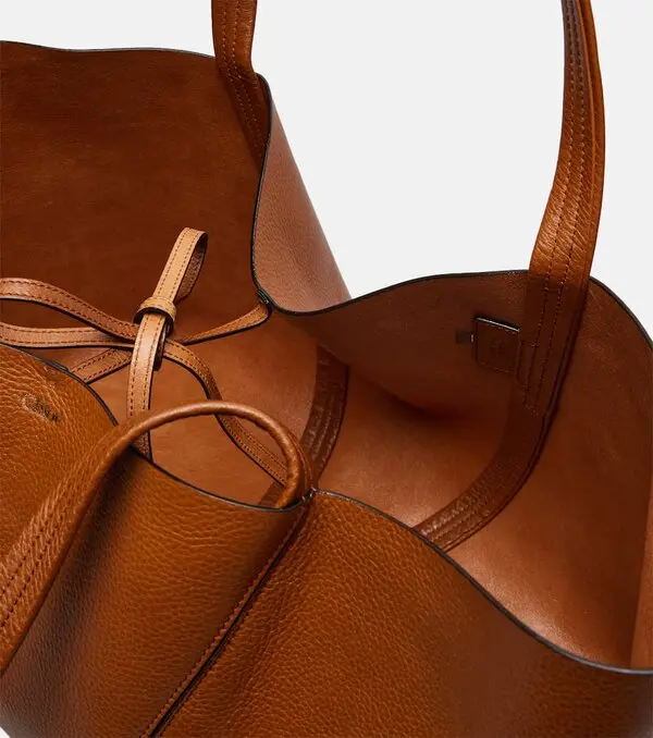 Chloé Spin East-west Tote Bag - Brown