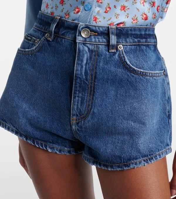 Dolce & Gabbana Denim Micro Shorts