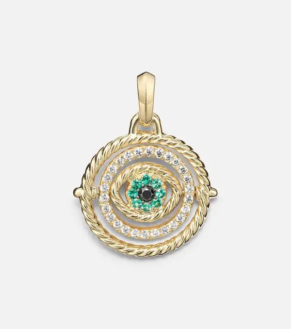 David Yurman Evil Eye Pendant - Gold
