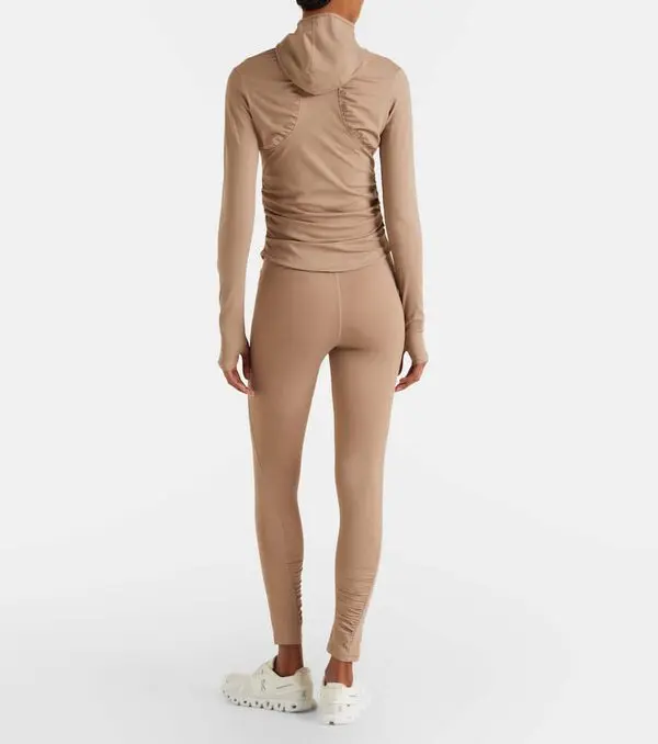 Adidas By Stella McCartney Logo Technical Half-zip Hoodie