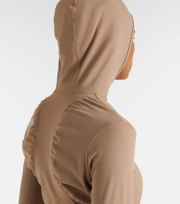 Adidas By Stella McCartney Logo Technical Half-zip Hoodie