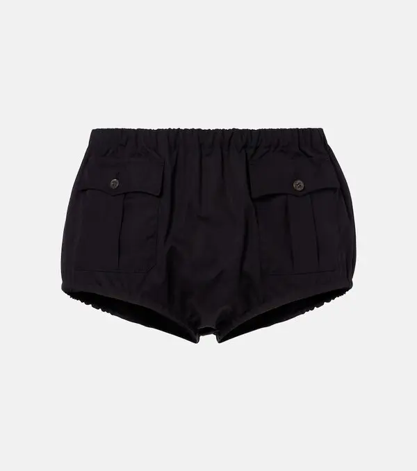 Prada Cotton Shorts - Black