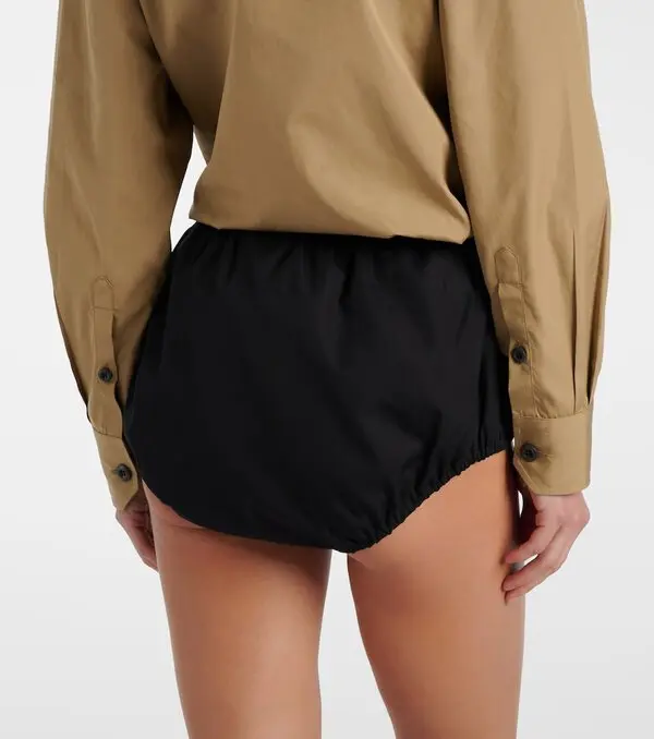 Prada Cotton Shorts - Black