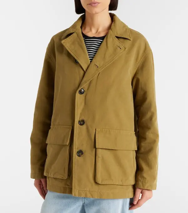 NILI LOTAN Ronay Shearling-trimmed Parka - Green