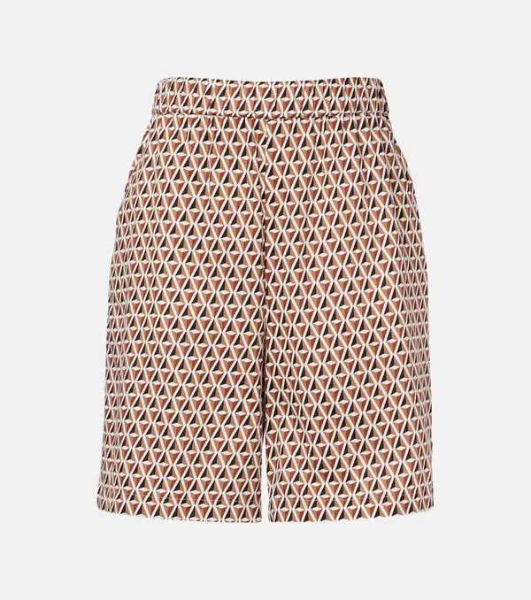 Max Mara Omelia Printed Bermuda Shorts