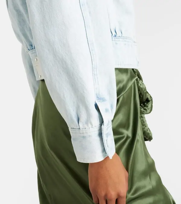 Dries Van Noten Cropped Denim Jacket