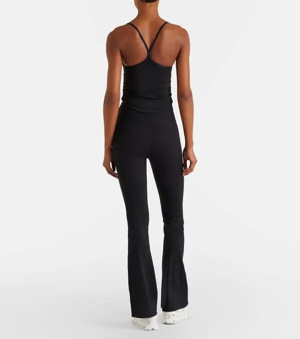 Adidas By Stella McCartney Technical Flared Leggings - Black