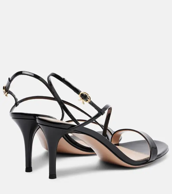 GIANVITO ROSSI Manhattan 70 Leather Sandals