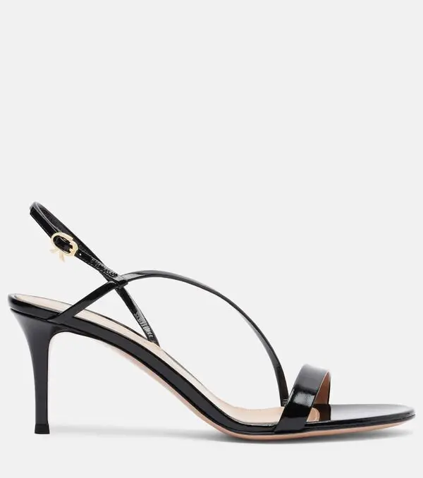 GIANVITO ROSSI Manhattan 70 Leather Sandals