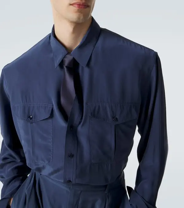 Saint Laurent Long-sleeved Shirt