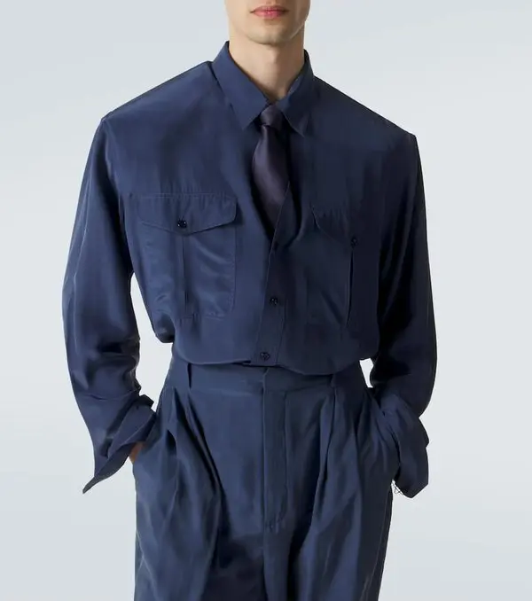 Saint Laurent Long-sleeved Shirt