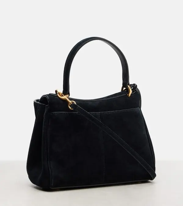 Balenciaga Rodeo Mini Suede Top-handle Bag