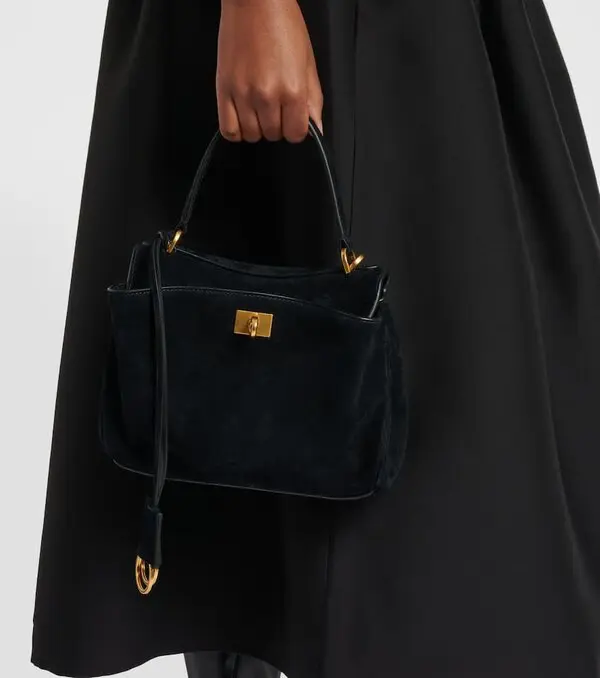 Balenciaga Rodeo Mini Suede Top-handle Bag