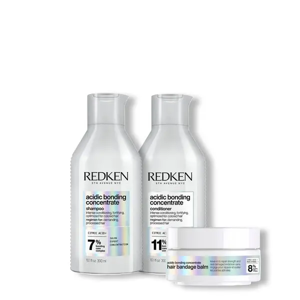 REDKEN Acidic Bonding Concetrate Daily Repair Trio - One-color