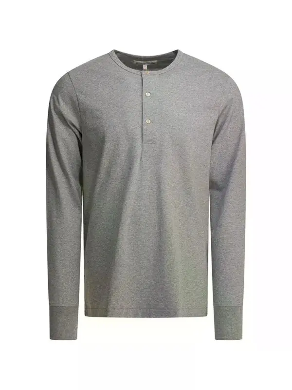 MERZ B. SCHWANEN Buttoned Long-sleeve T-shirt
