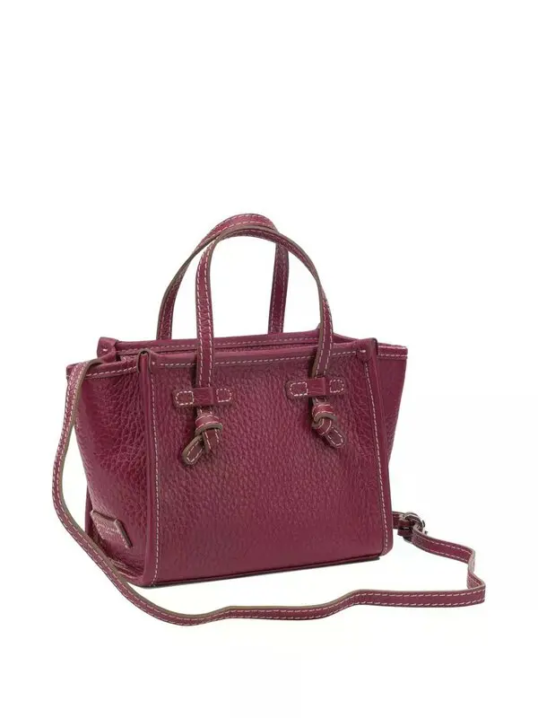 GIANNI CHIARINI Miss Marcella Leather Tote Bag - Red