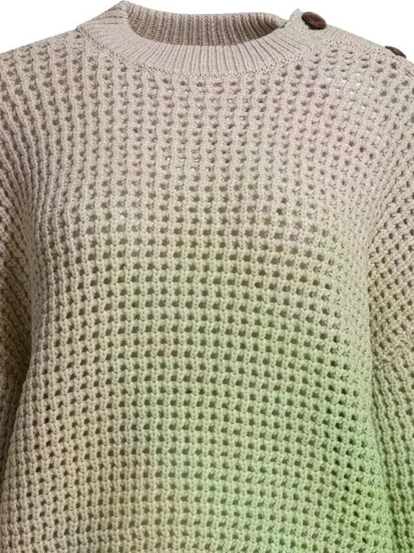 Brunello Cucinelli Buttoned-shoulder Sweater