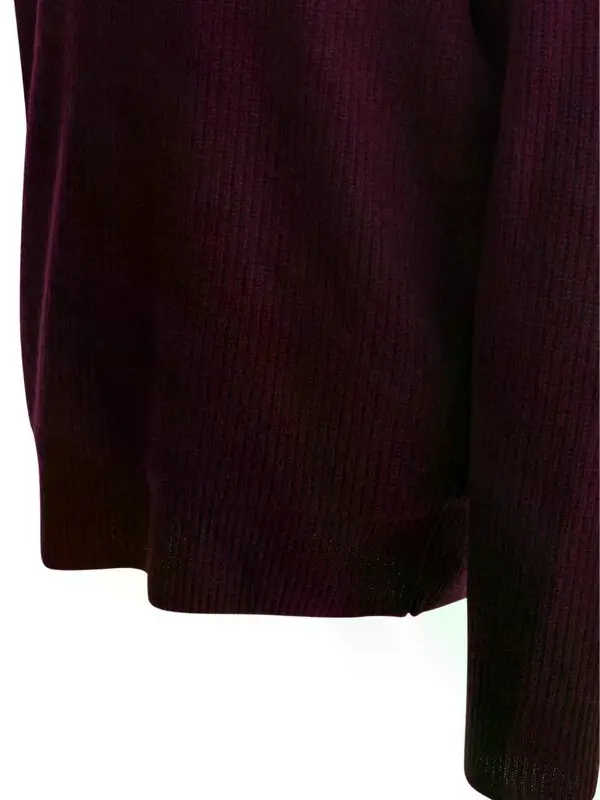 ALEX MILL Ribbed Knit Sweater - Red
