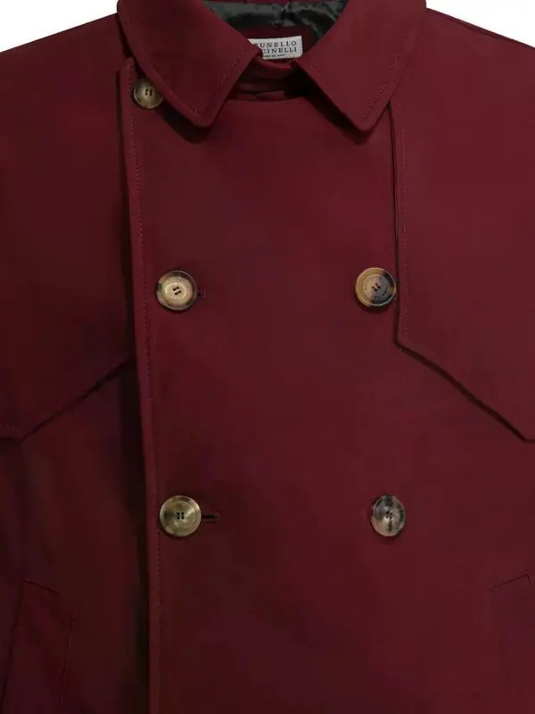 Brunello Cucinelli Double-breasted Jacket - Red