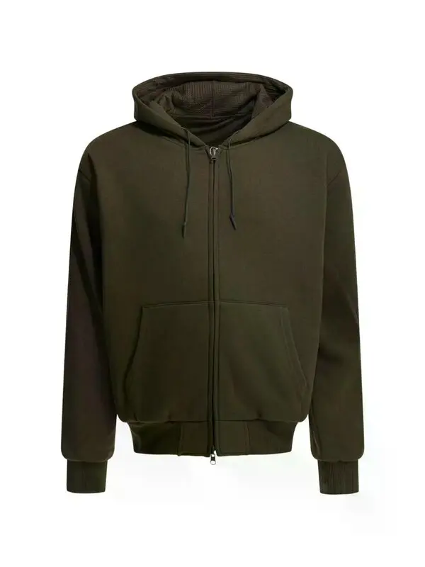 DAIWA PIER39 Zip-fastening Hoodie - Brown