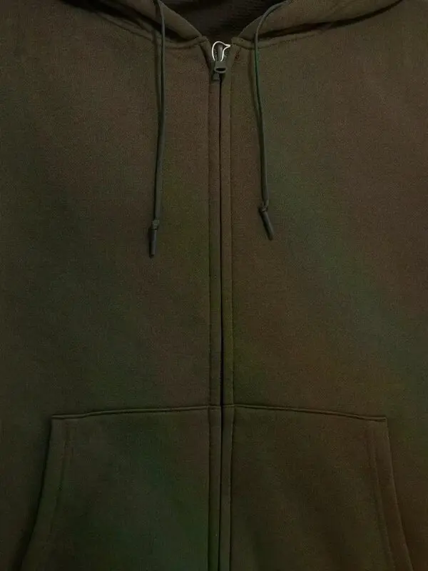 DAIWA PIER39 Zip-fastening Hoodie - Brown