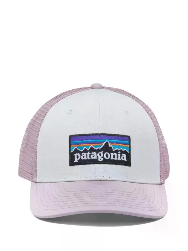 Patagonia P-6 Logo Trucker Hat - White