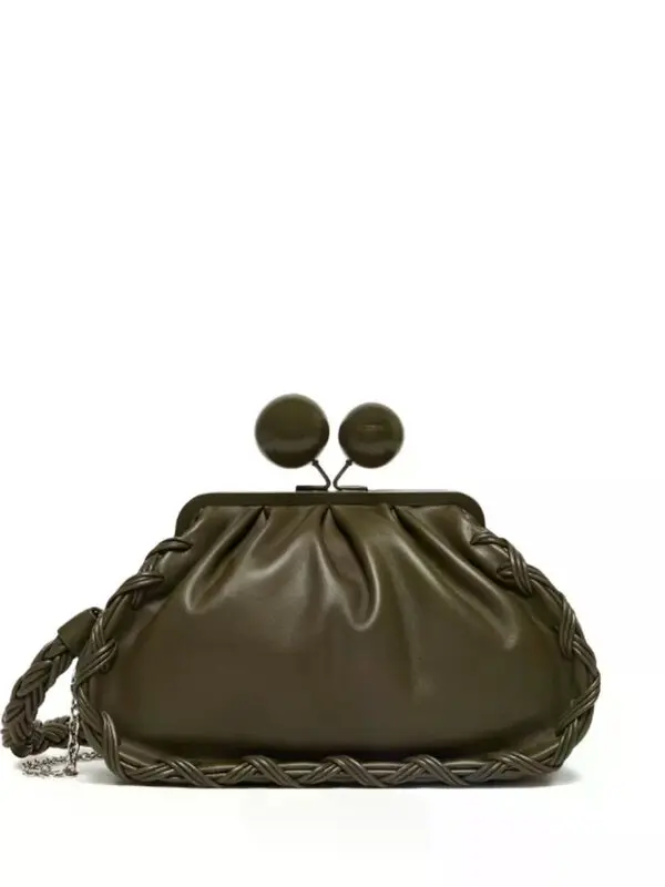 Max Mara Sphere-detail Clutch Bag