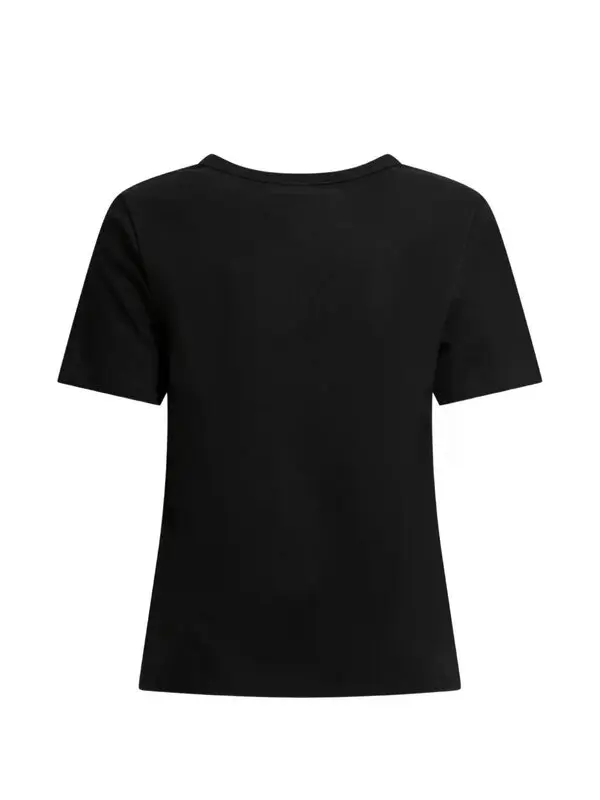 INES DE LA FRESSANGE PARIS Crew-neck T-shirt - Black