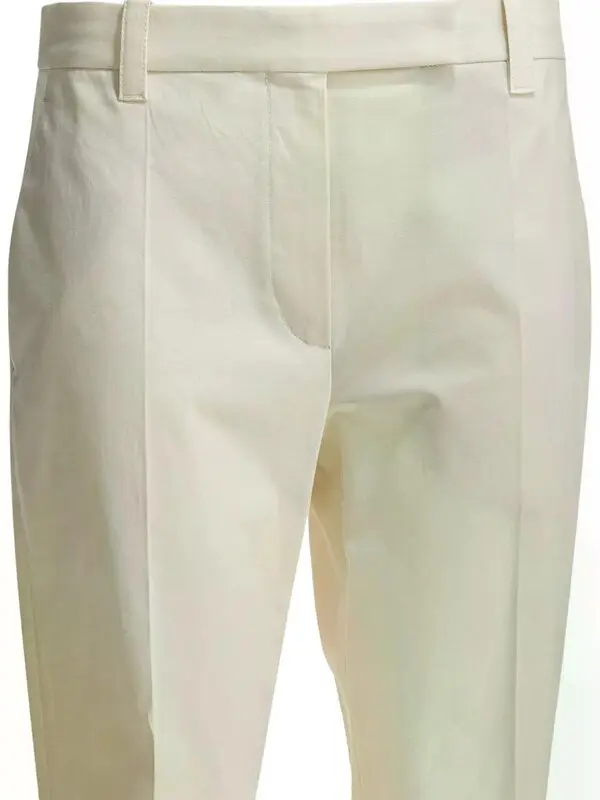 Brunello Cucinelli Belt-loop Cropped Trousers