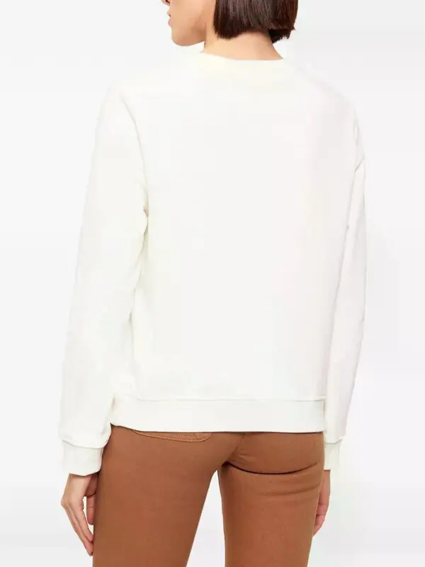 Elisabetta Franchi Long-sleeve Embossed Sweatshirt