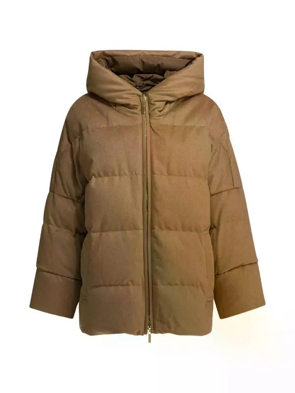 Max Mara Hooded Puffer Coat