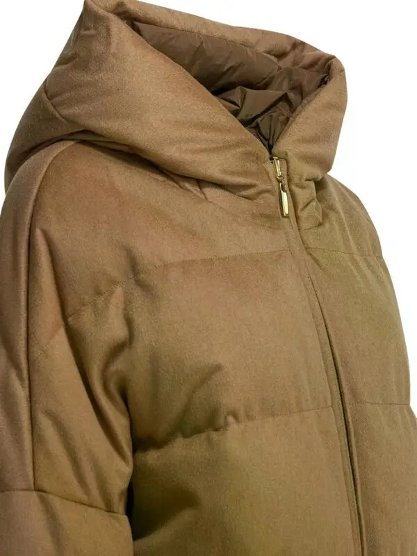 Max Mara Hooded Puffer Coat