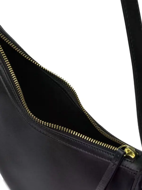 Soeur Mini Wino Curved Shoulder Bag - Black
