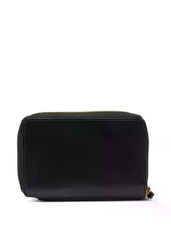 GIANNI CHIARINI Zip Charm Wallet - Black