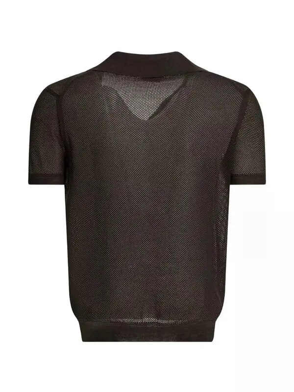 TOM FORD V-neck Mesh T-shirt