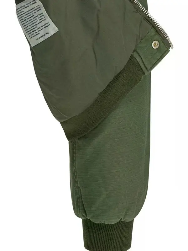 NONNATIVE Zip Bomber Coat - Green