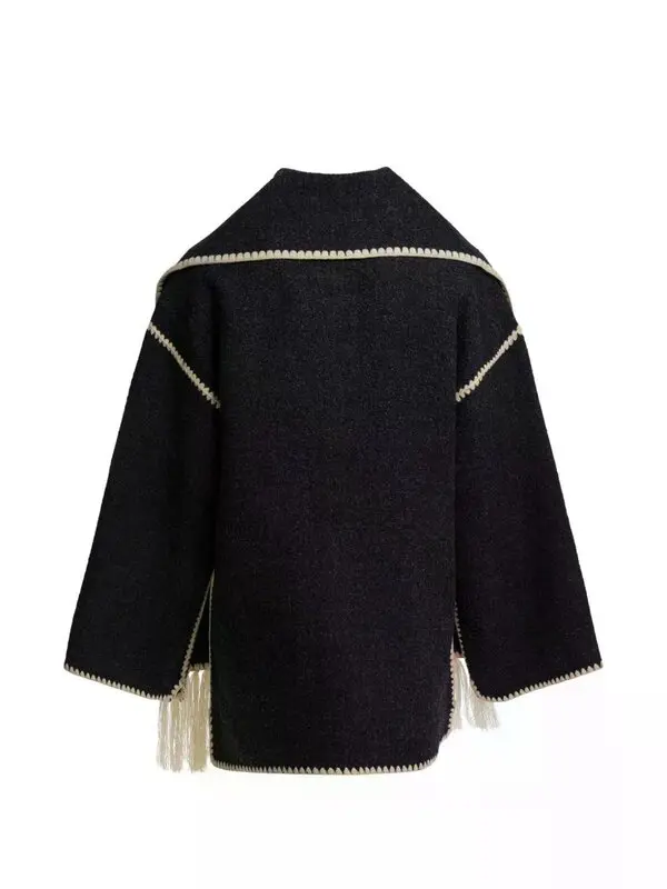 TOTEME Fringe Trimmed Coat