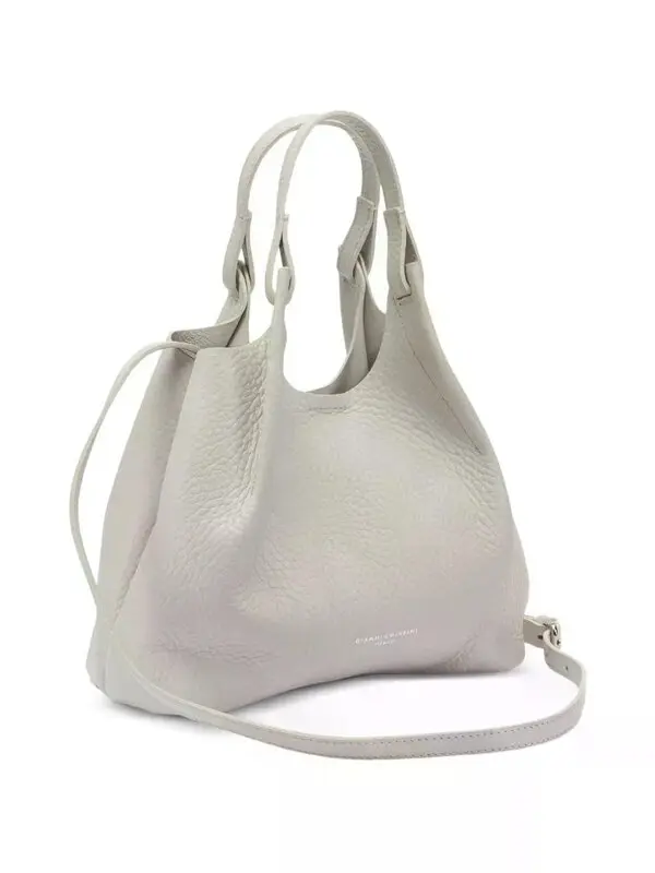 GIANNI CHIARINI Pebbled-leather Tote Bag