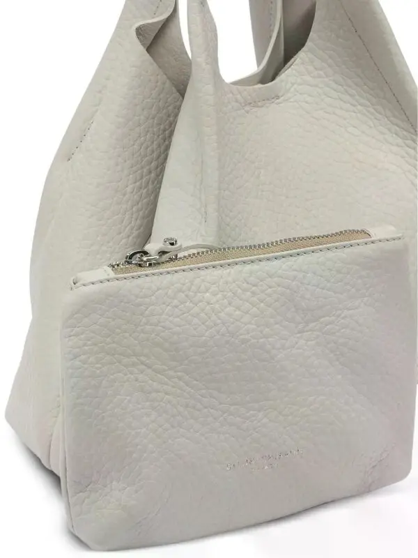 GIANNI CHIARINI Pebbled-leather Tote Bag