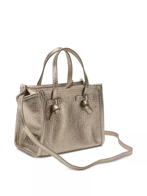 GIANNI CHIARINI Metallic-effect Tote Bag - Brown